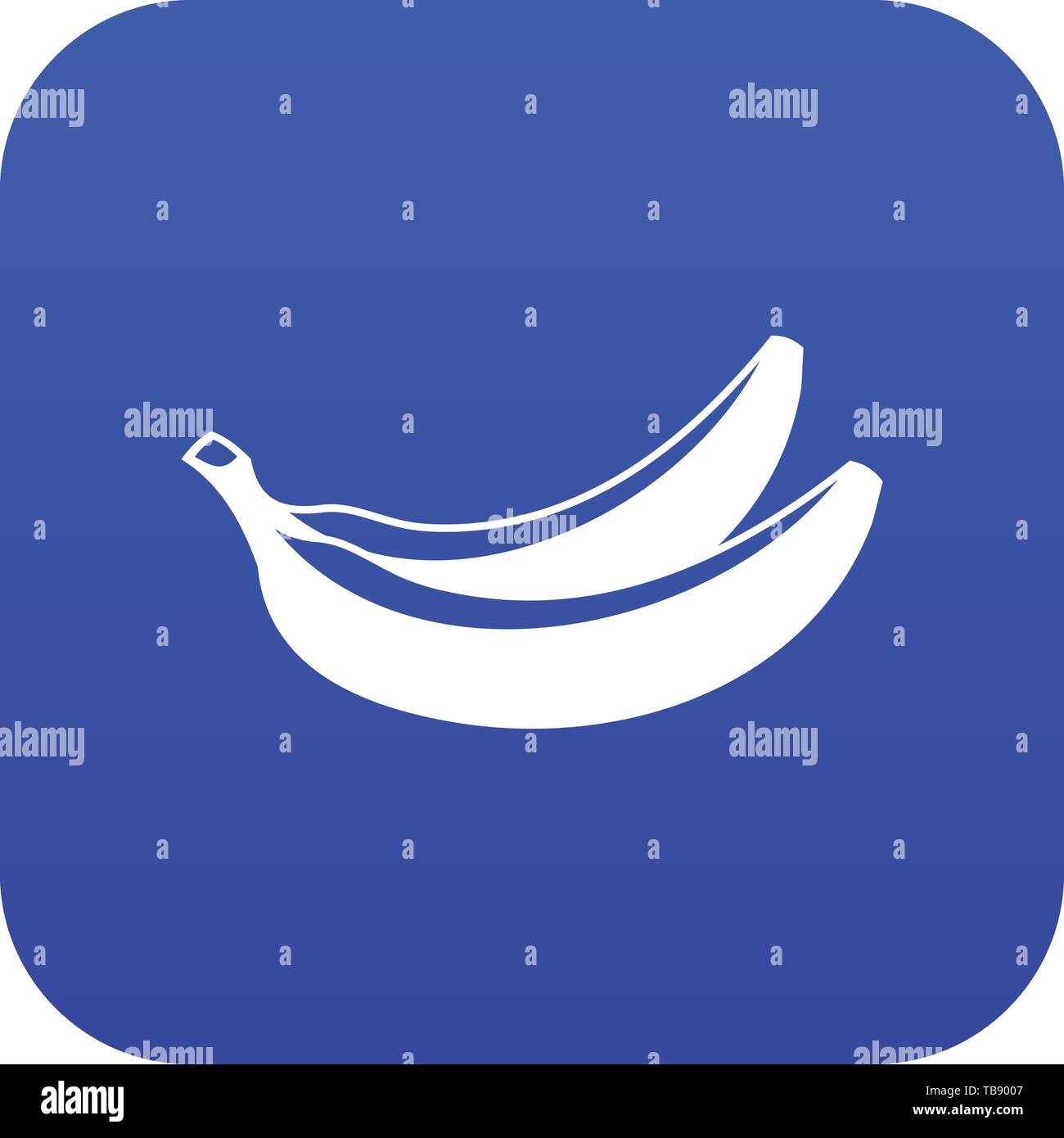Banana icon digital blue Stock Vector Image & Art - Alamy