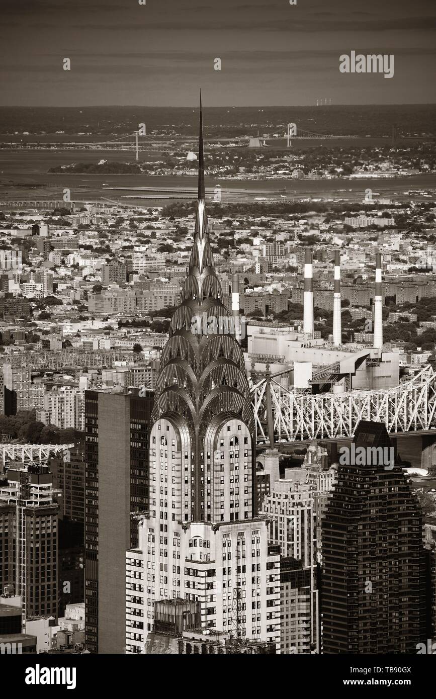 New York City - SEP 11:. Chrysler building closeup on September 11,2015 ...
