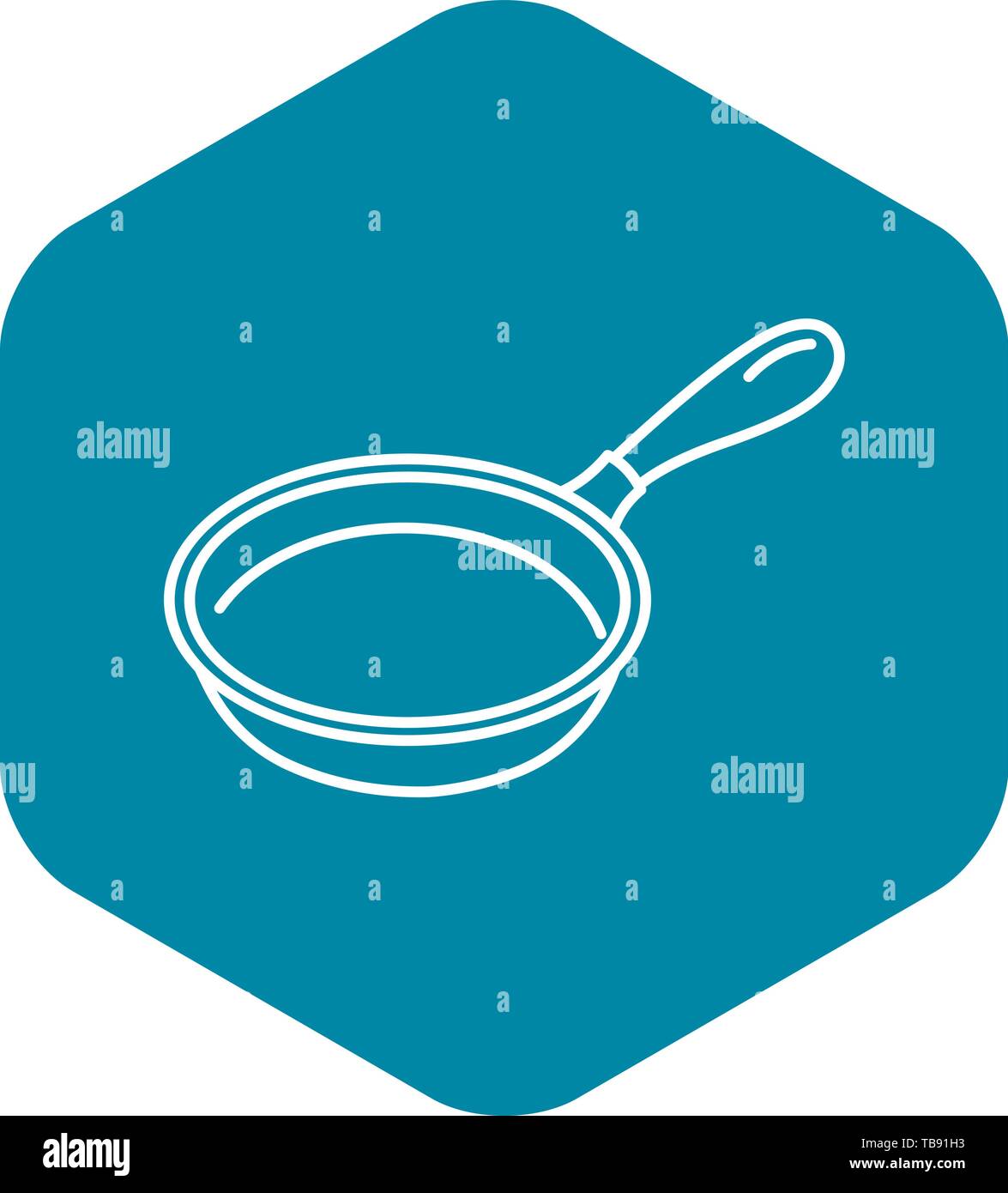 Griddle icon, outline style Stock Vector Image & Art - Alamy