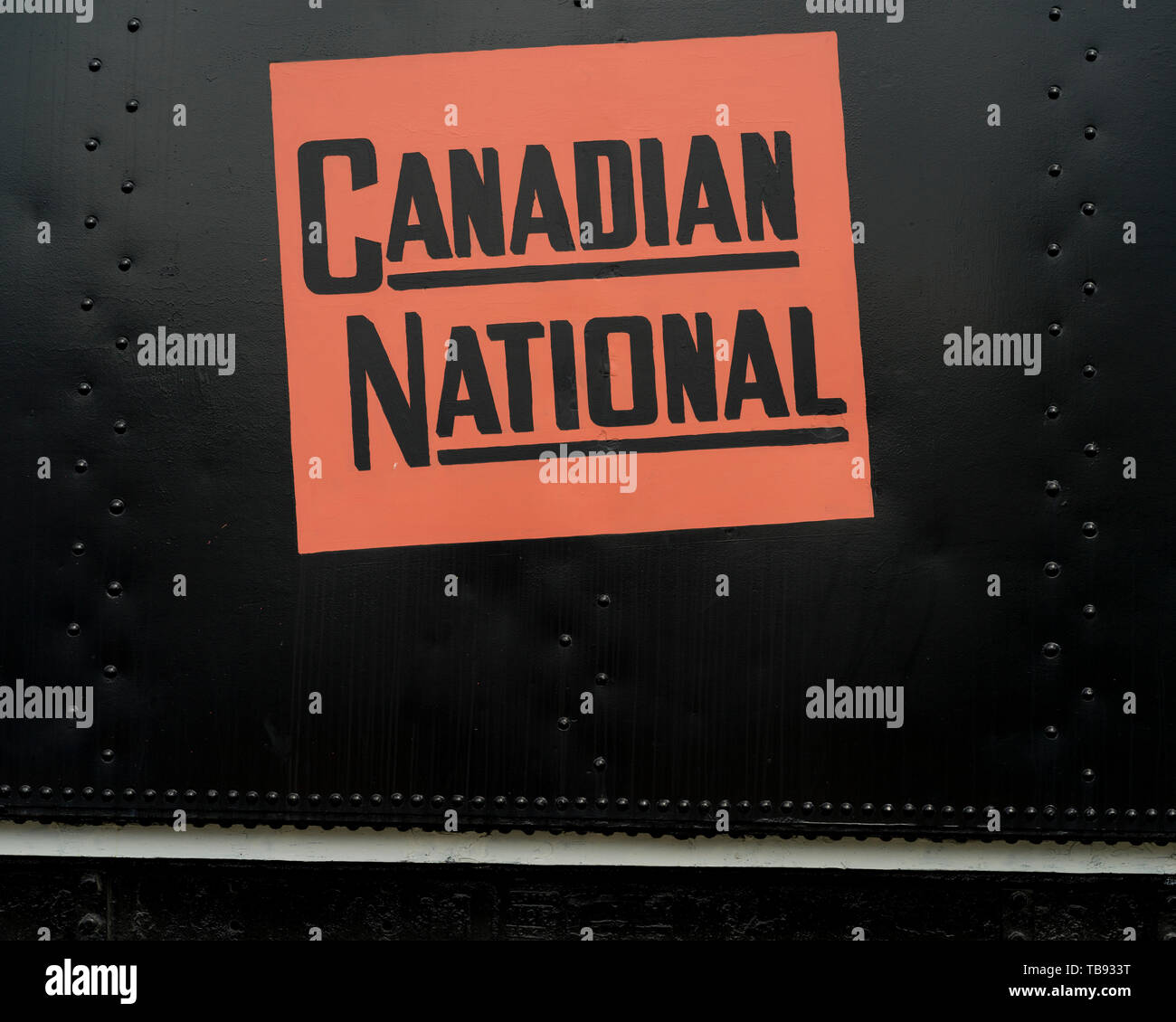 Retro Train Signage High Resolution Stock Photography and Images - Alamy