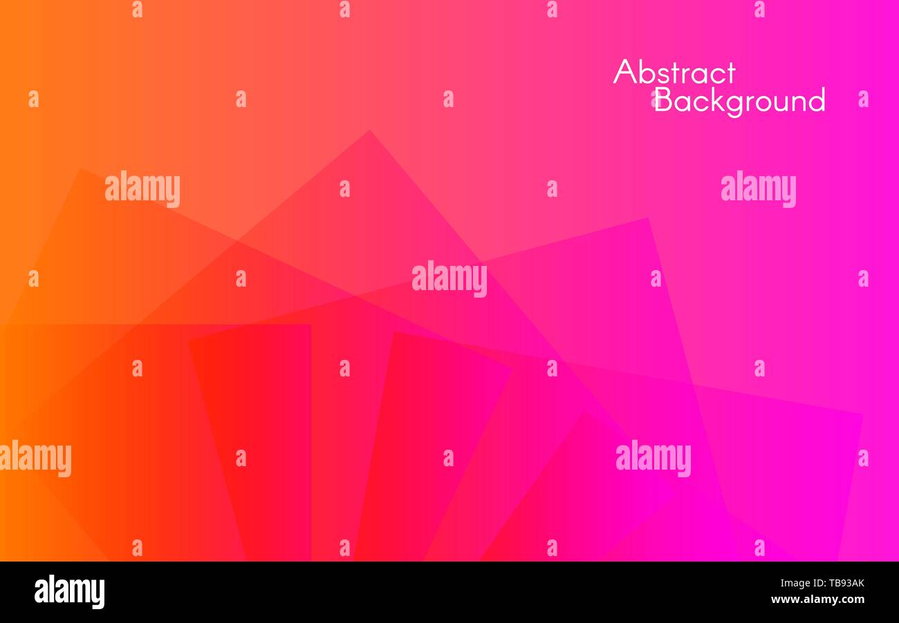Abstract color background. Minimal design. Geometric shapes on bright ...