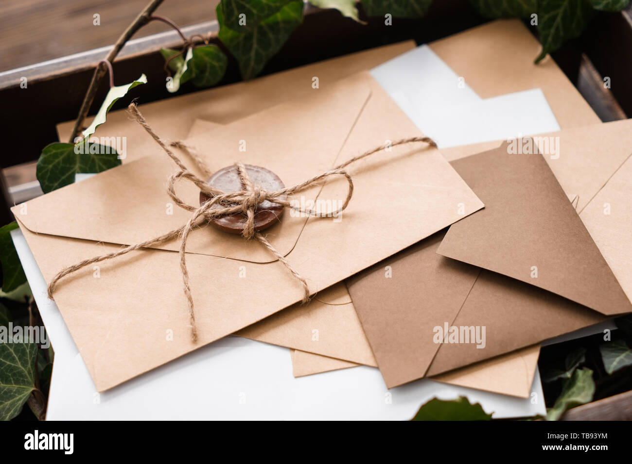 Many letters hi-res stock photography and images - Alamy