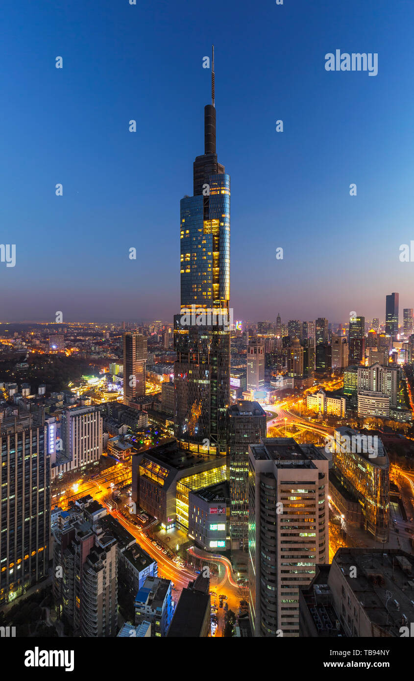 Nanjing skyline hi-res stock photography and images - Alamy