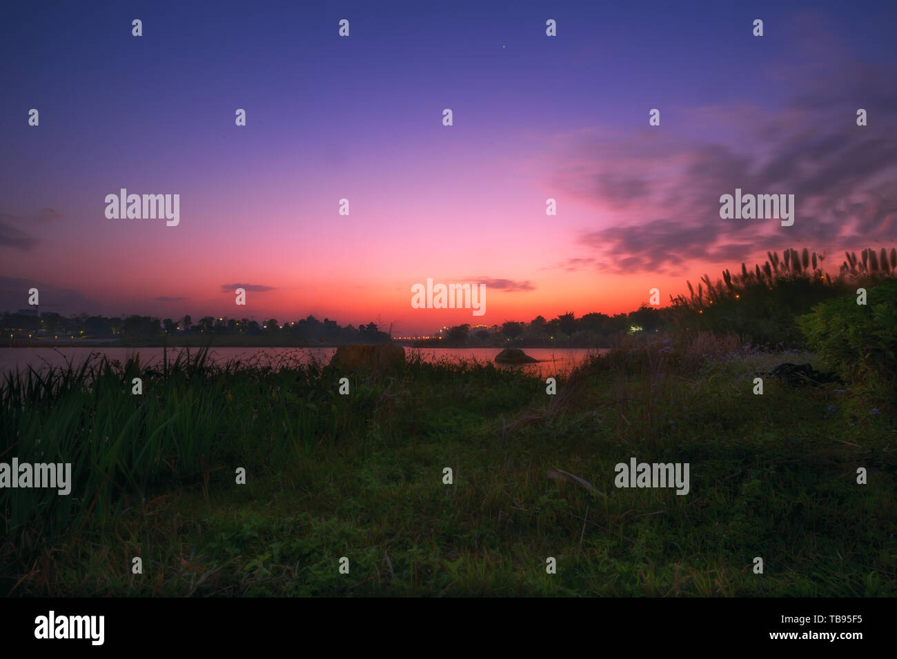 Photographed in Wuxiang Lake, Nanning, Guangxi Stock Photo - Alamy