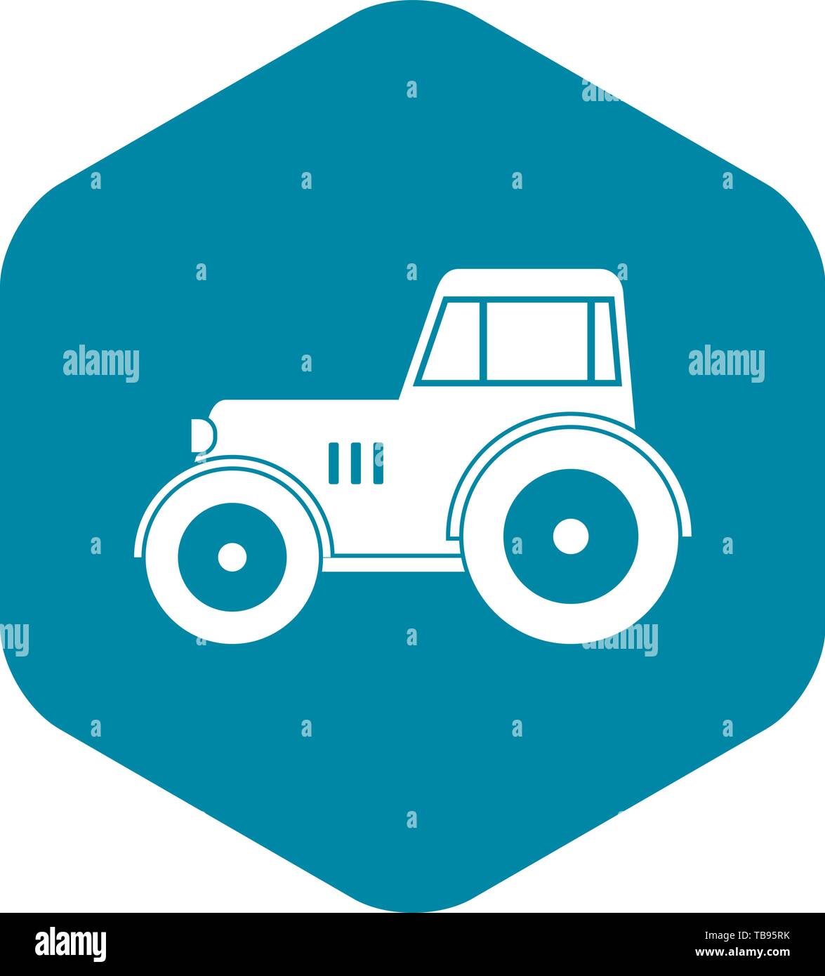 Tractor icon simple Stock Vector Image & Art - Alamy