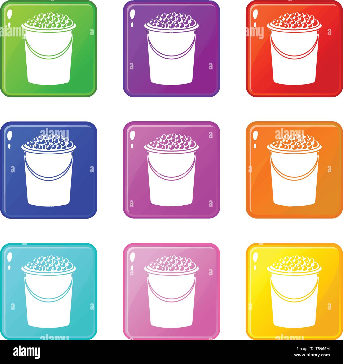 Dumping bucket of water Stock Vector Images - Alamy