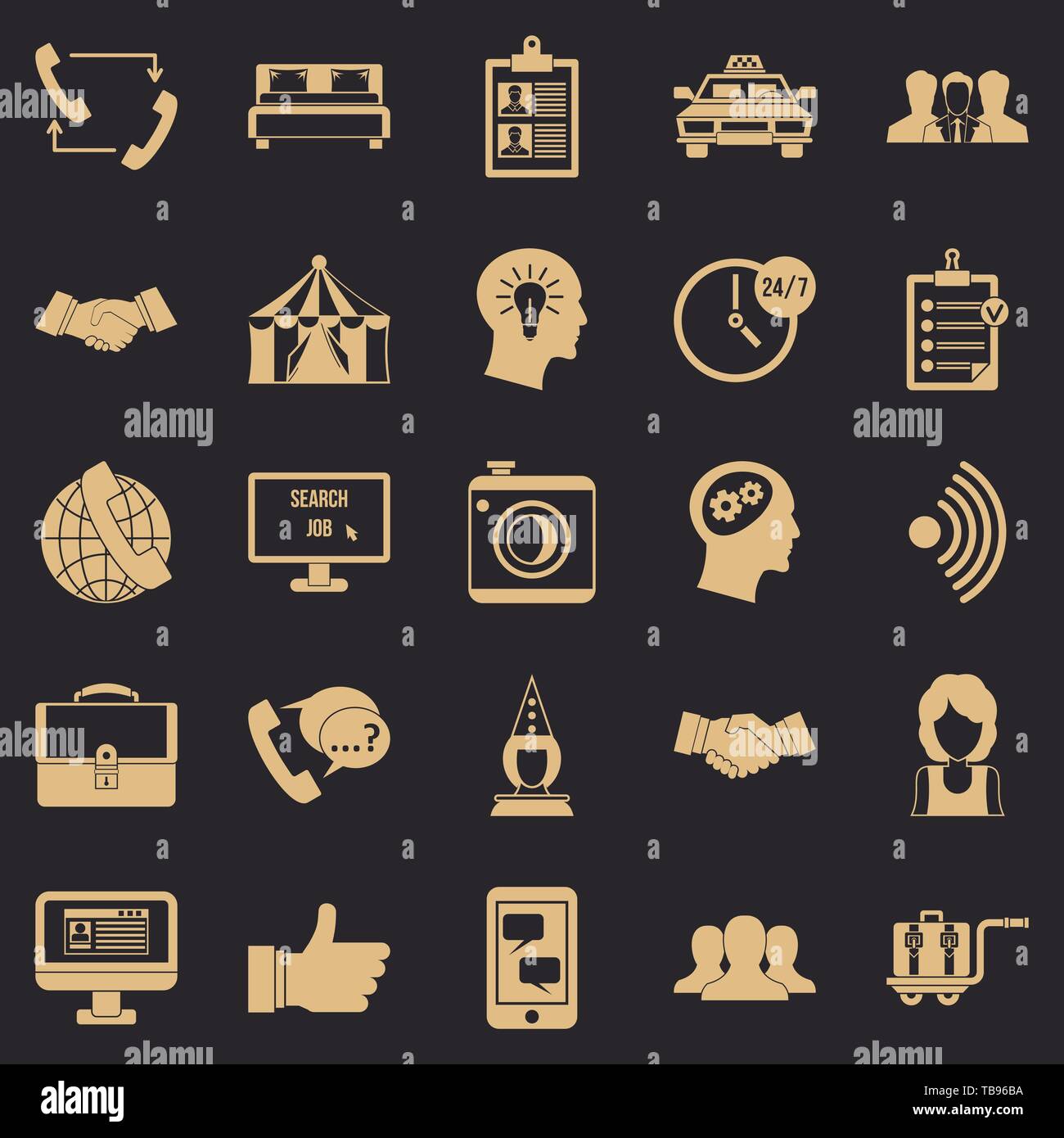 Security man check businessman Stock Vector Images - Alamy