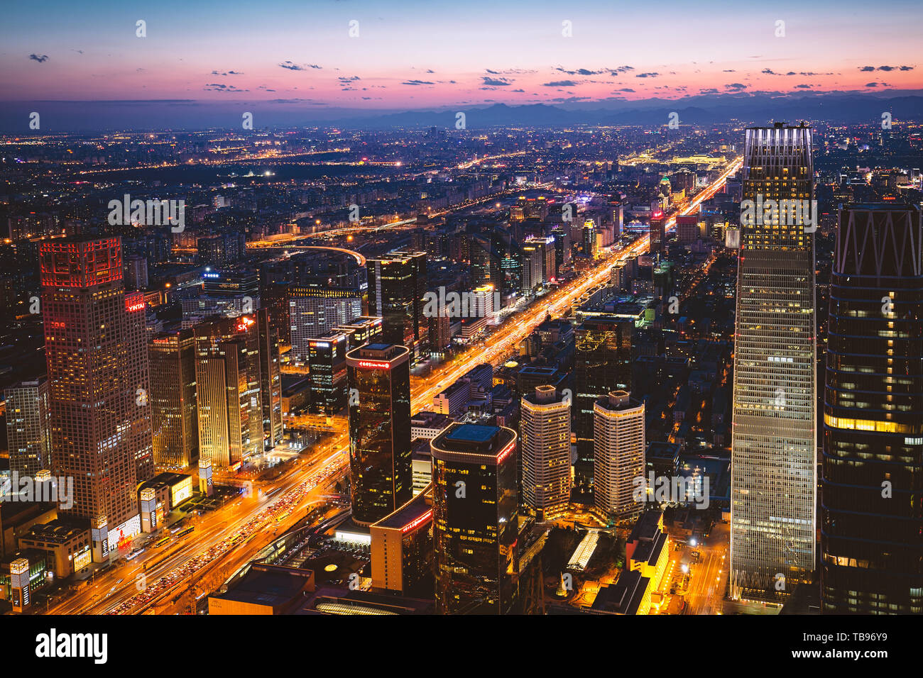 Changan street hi-res stock photography and images - Alamy