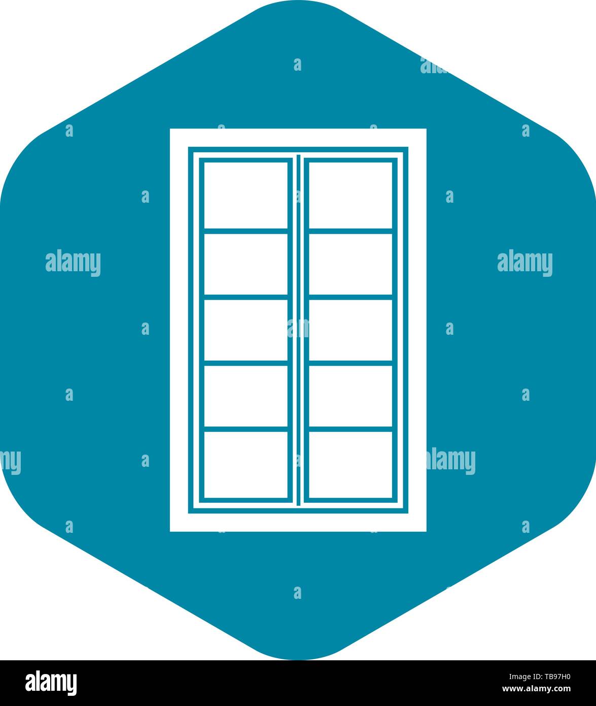 Latticed window Stock Vector Images - Alamy