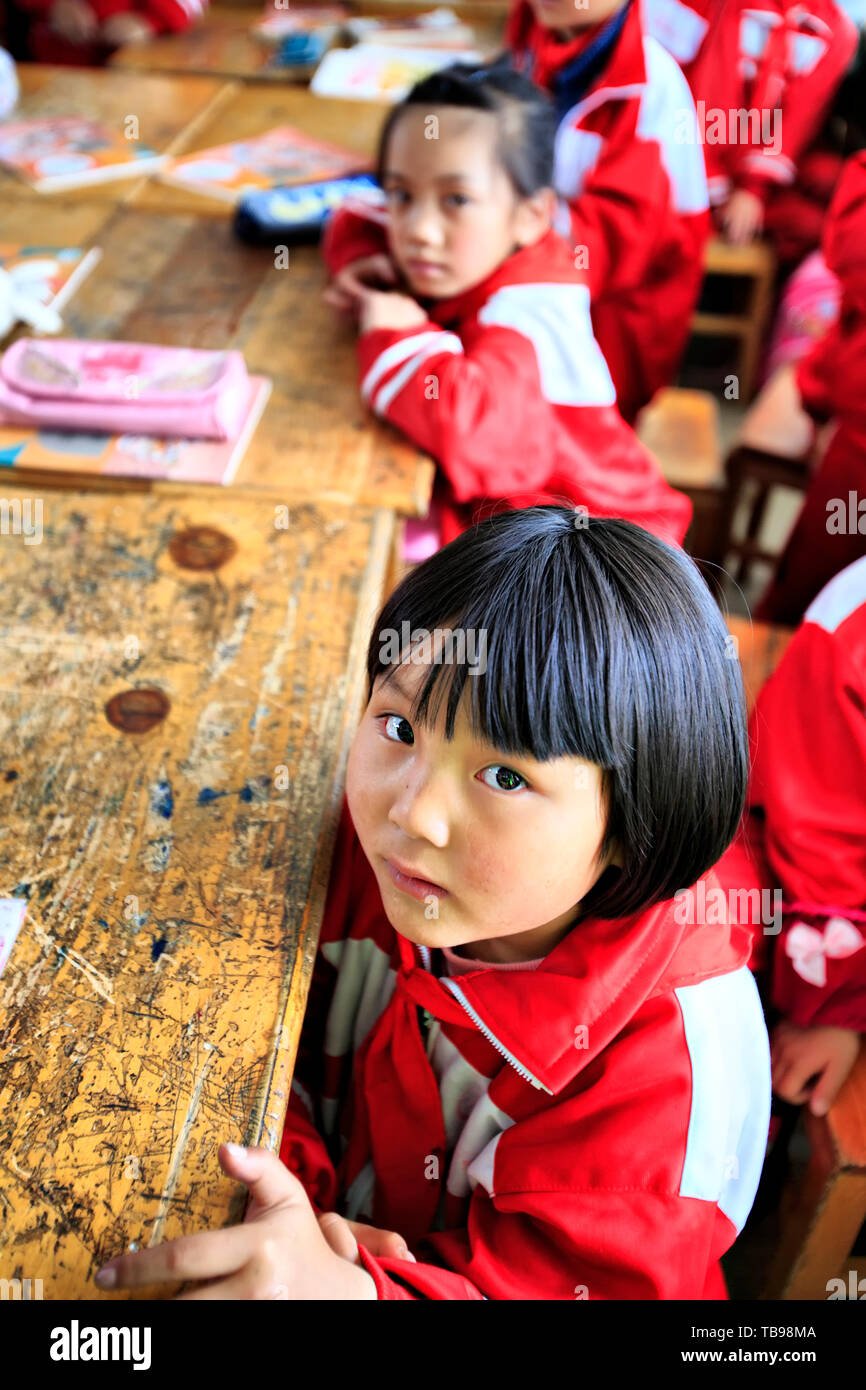 Photo shoot at fujian yuan primary school, bayi district, linzhi city ...