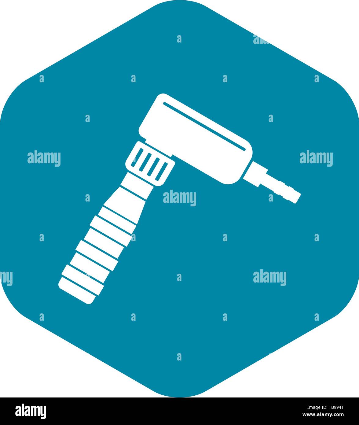 Hand draw rotary tattoo machine icon simple Stock Vector Image & Art ...