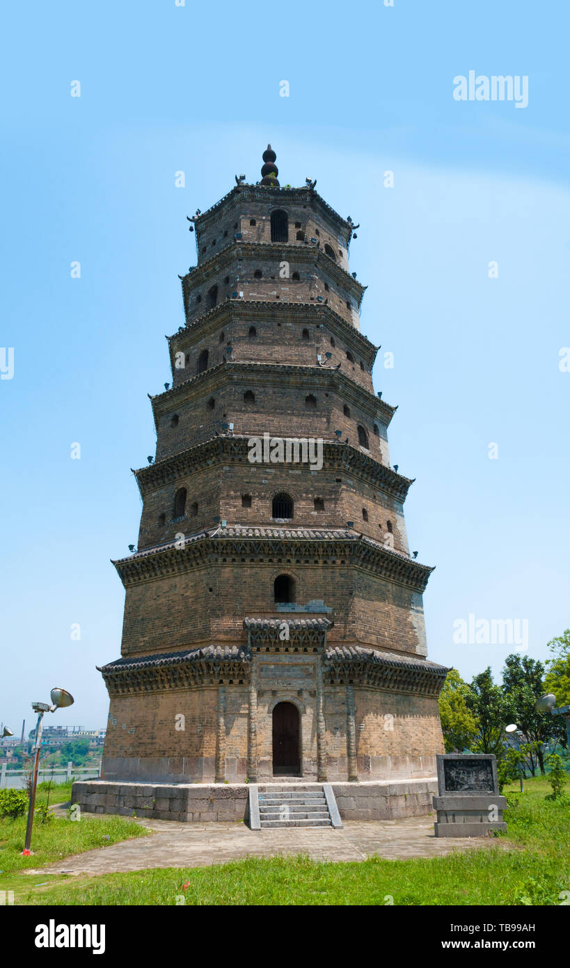 Ancient shaoyang north tower and north tower hi-res stock photography ...