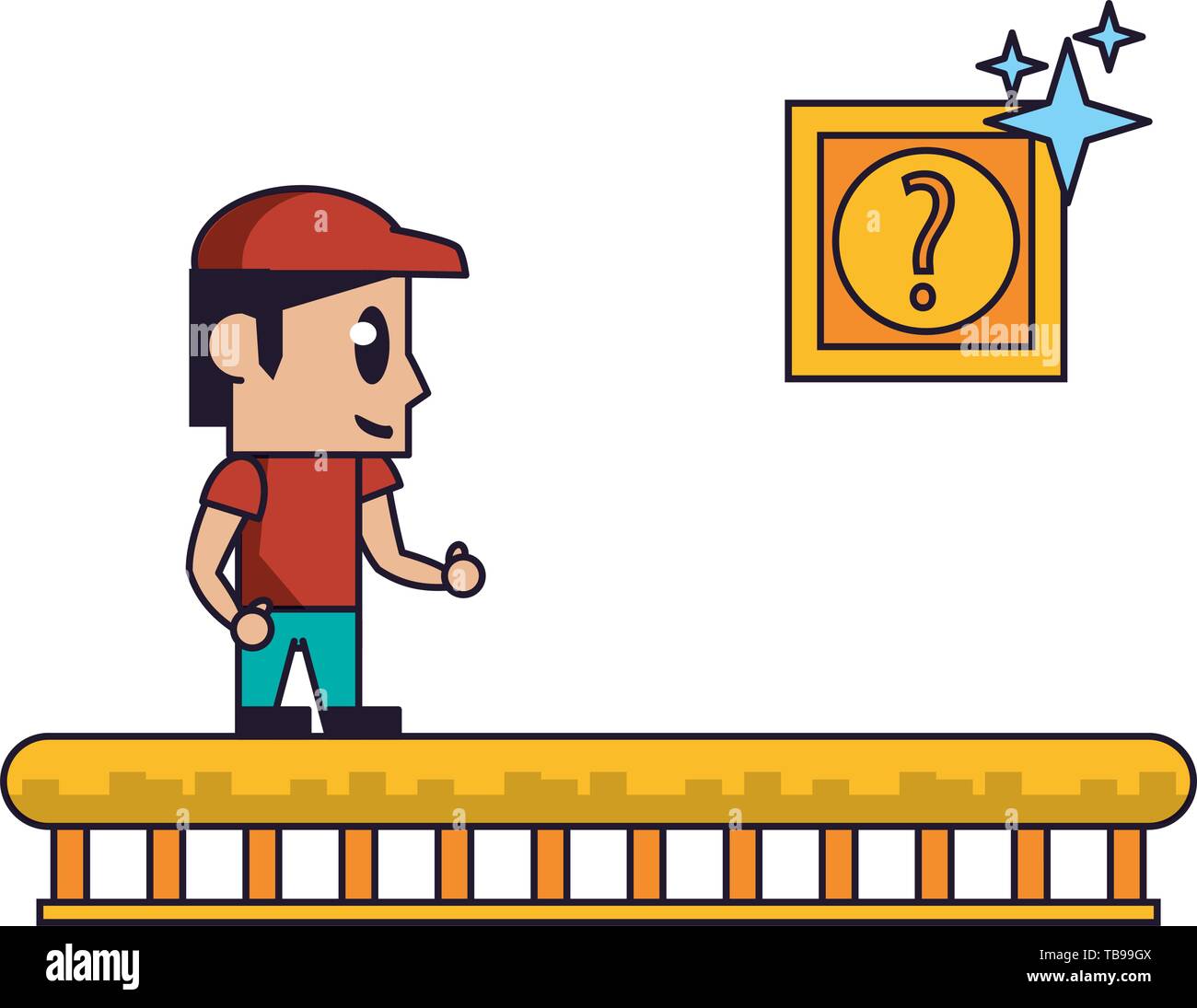 Videogame characters and elements cartoons Stock Vector Image & Art - Alamy