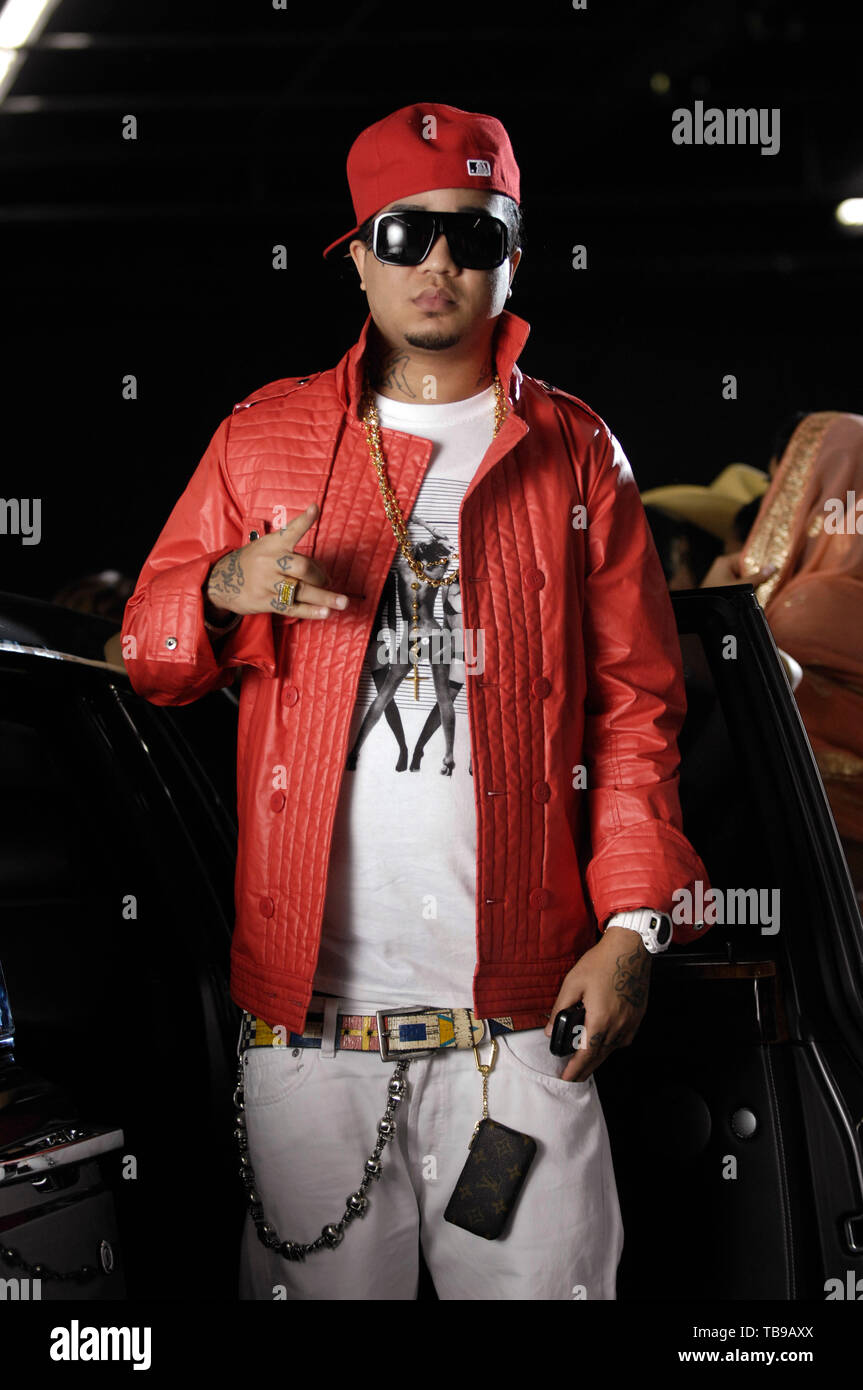 Rapper Gudda Gudda portrait on the set of his music video with Lil ...