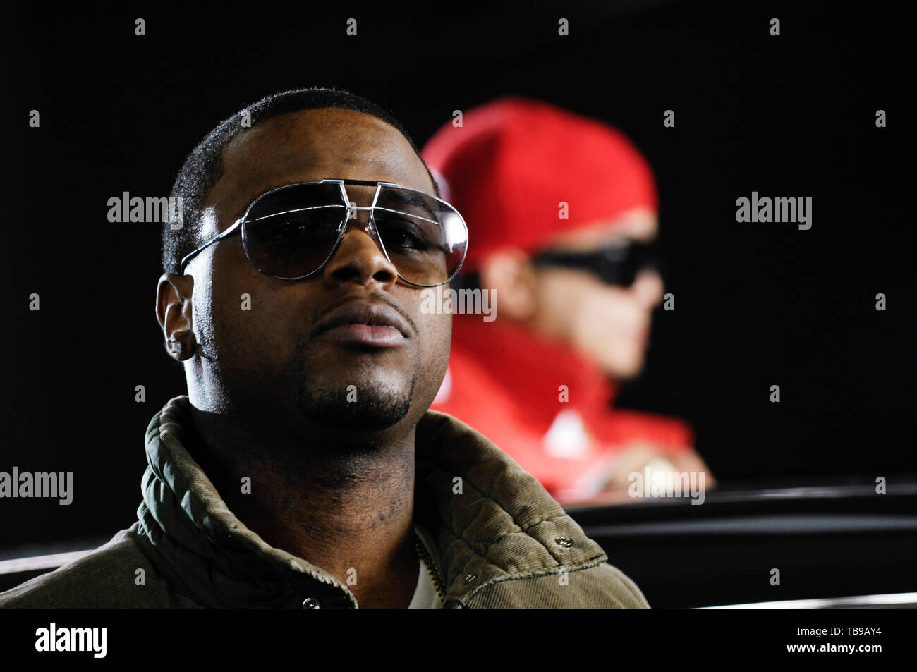 Rapper Jae Millz on the set of his music video with Lil Wayne and Young ...