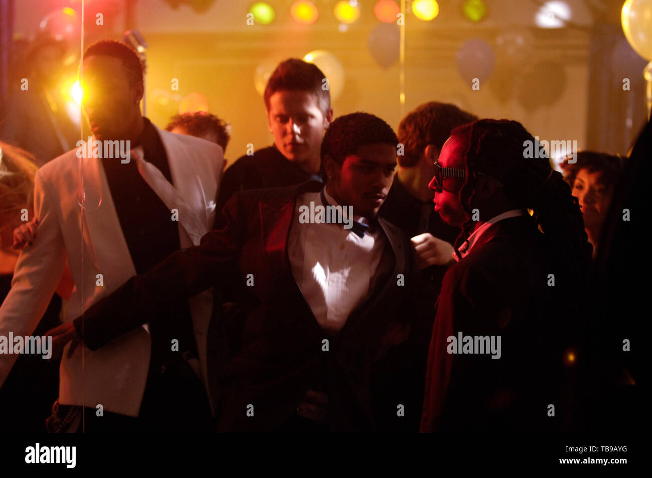 Rap Superstar Lil Wayne on the set of his music video "Prom Queen" at ...