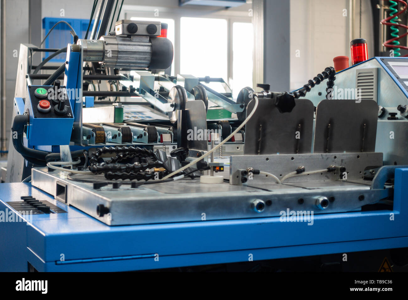 Printing process in machine conveyor hi-res stock photography and ...