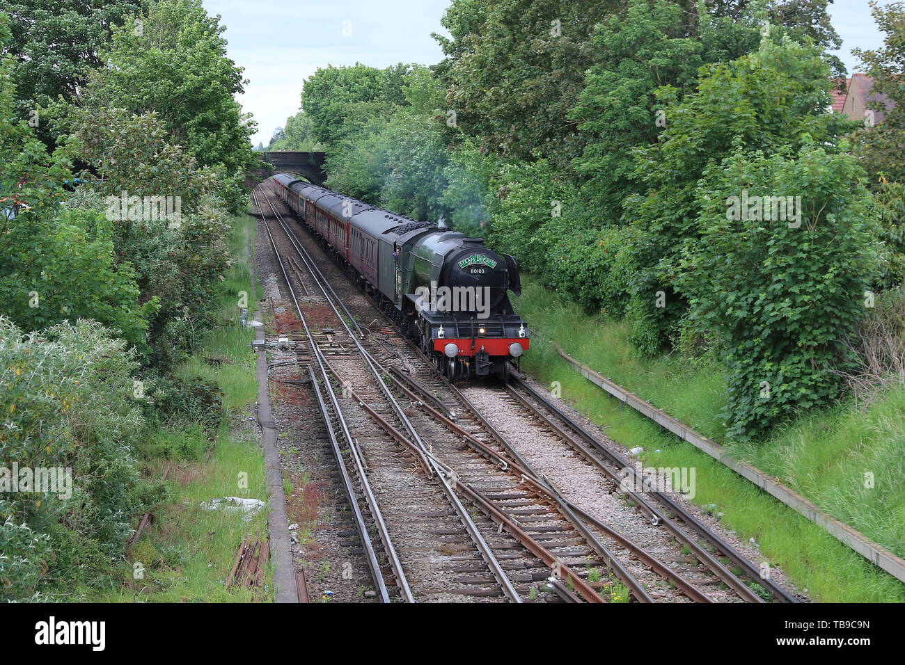 Flying Scotsman LNER Pacific Class Steam Lococmotive, Hounslow Railway ...