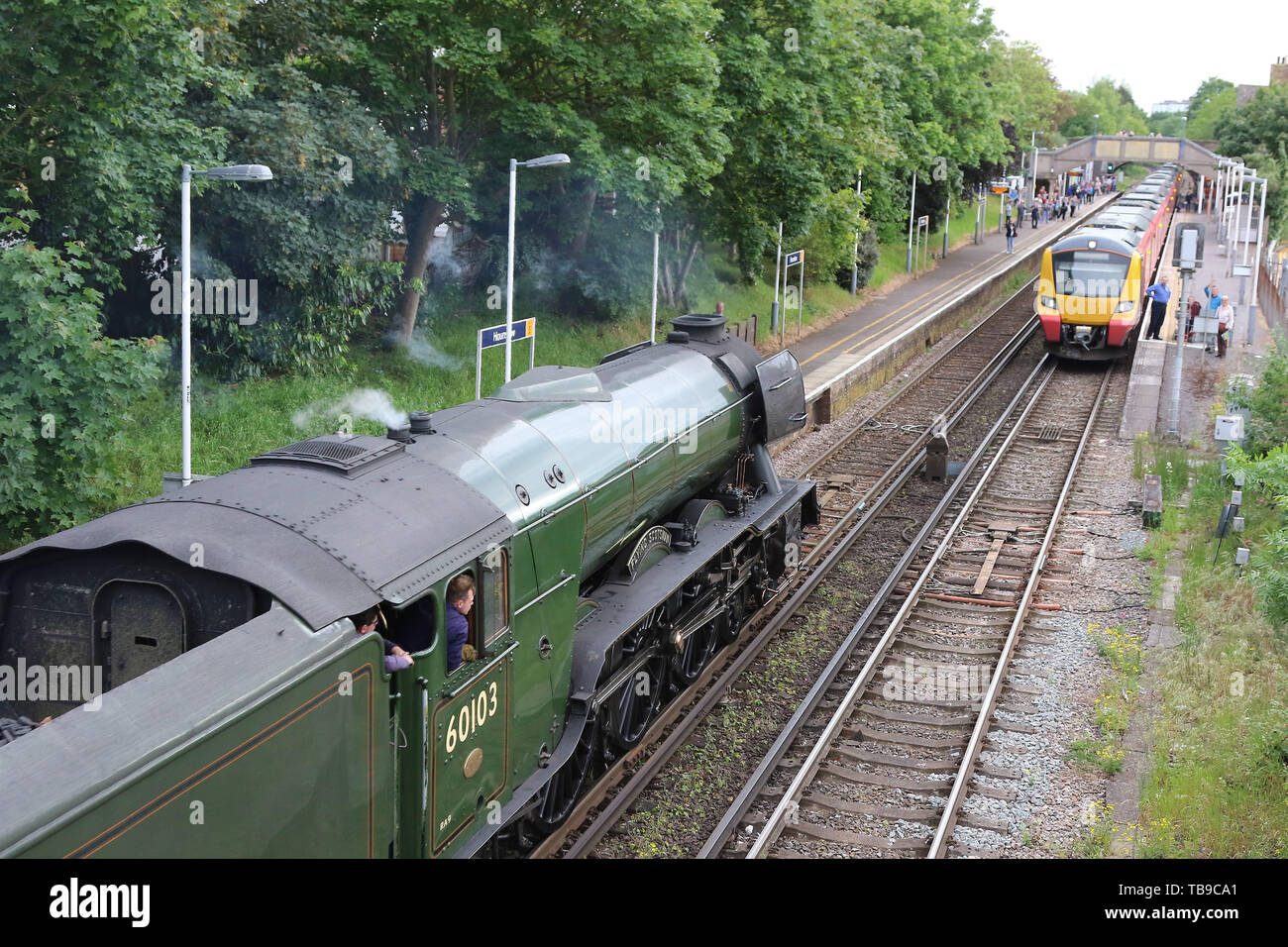 Flying Scotsman LNER Pacific Class Steam Lococmotive, Hounslow Railway ...