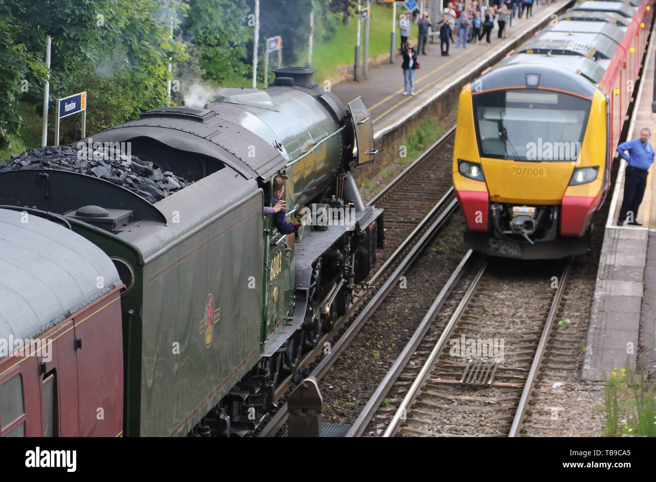 Flying Scotsman LNER Pacific Class Steam Lococmotive, Hounslow Railway ...