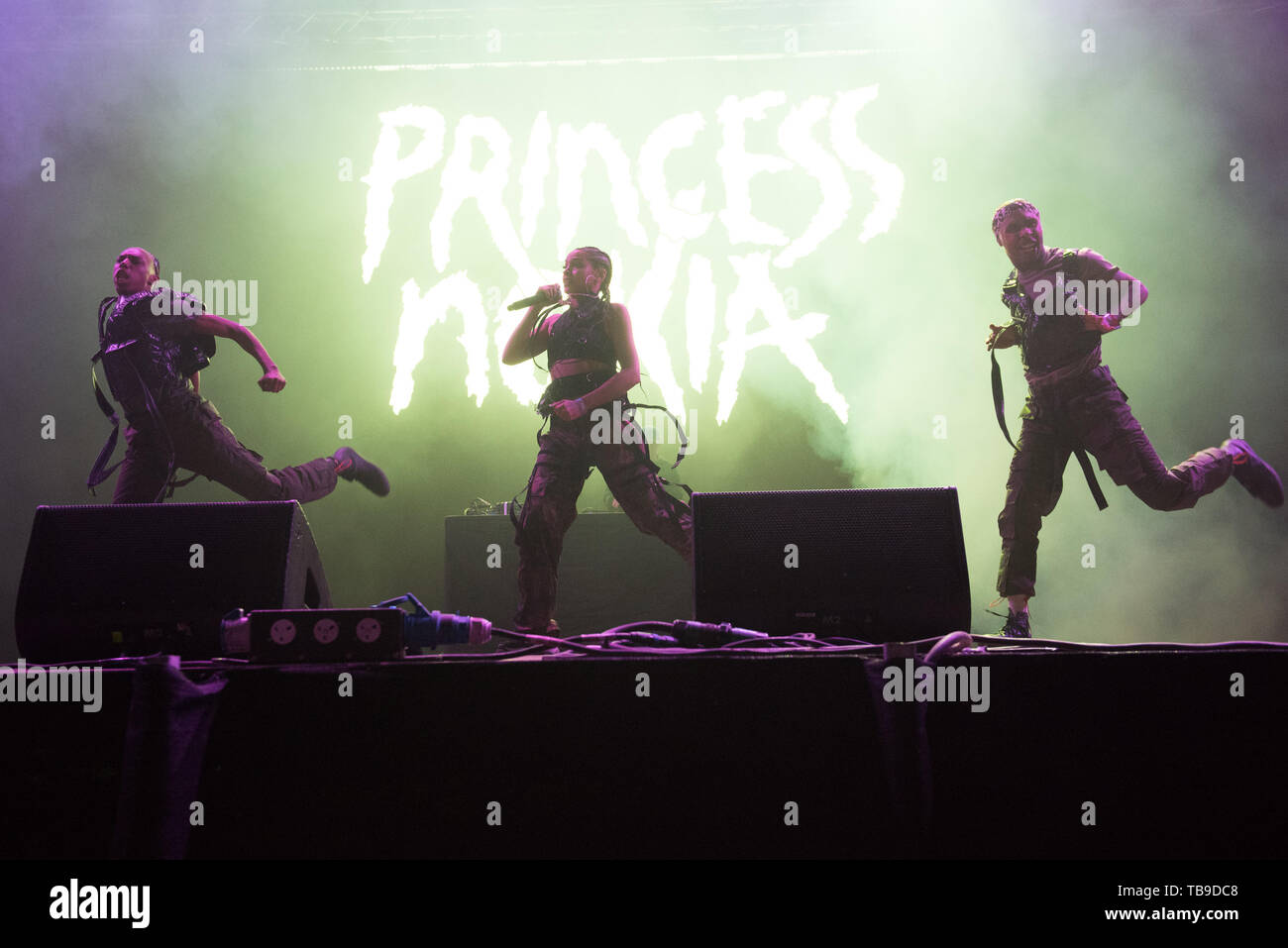 London, UK. American rapper Princess Nokia (born Destiny Frasqueri ...