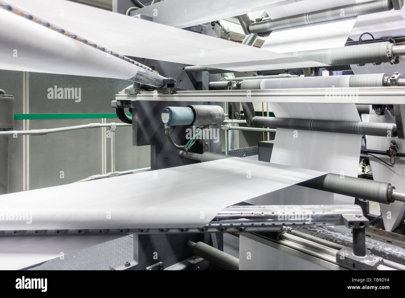 Printing process in machine conveyor hi-res stock photography and ...