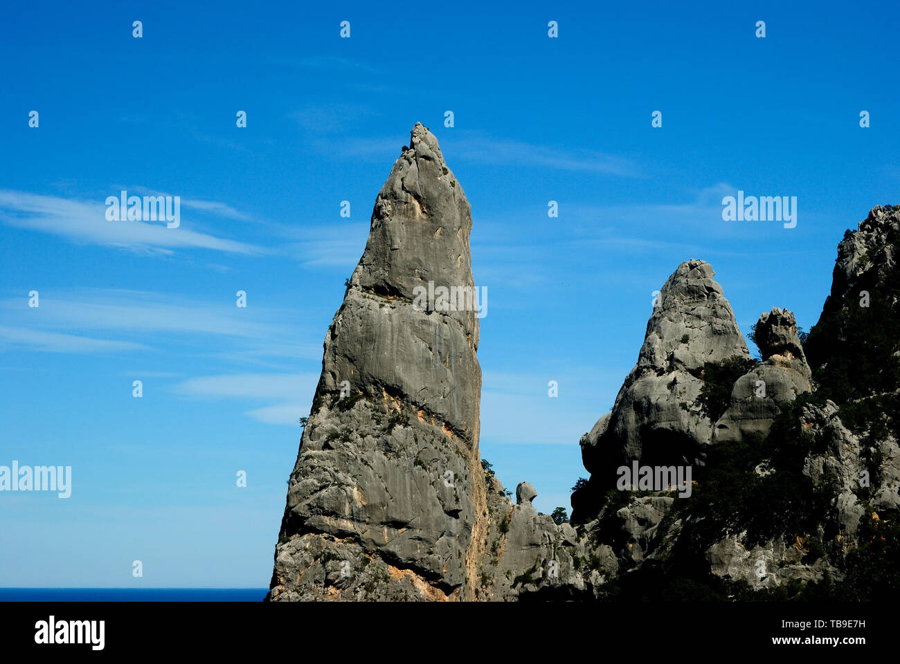 Aguglia of Goloritzè Stock Photo - Alamy