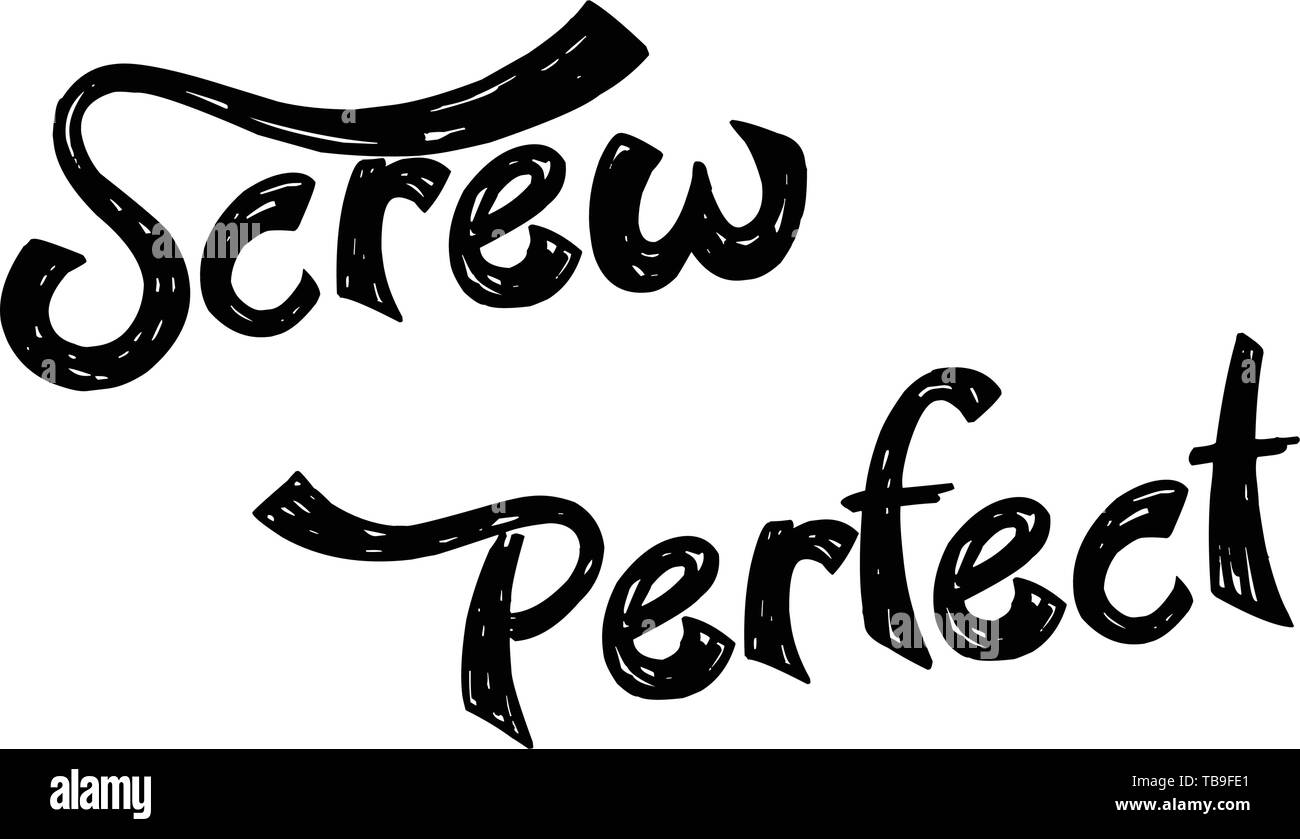 Perfect Screw Stock Vector Images - Alamy