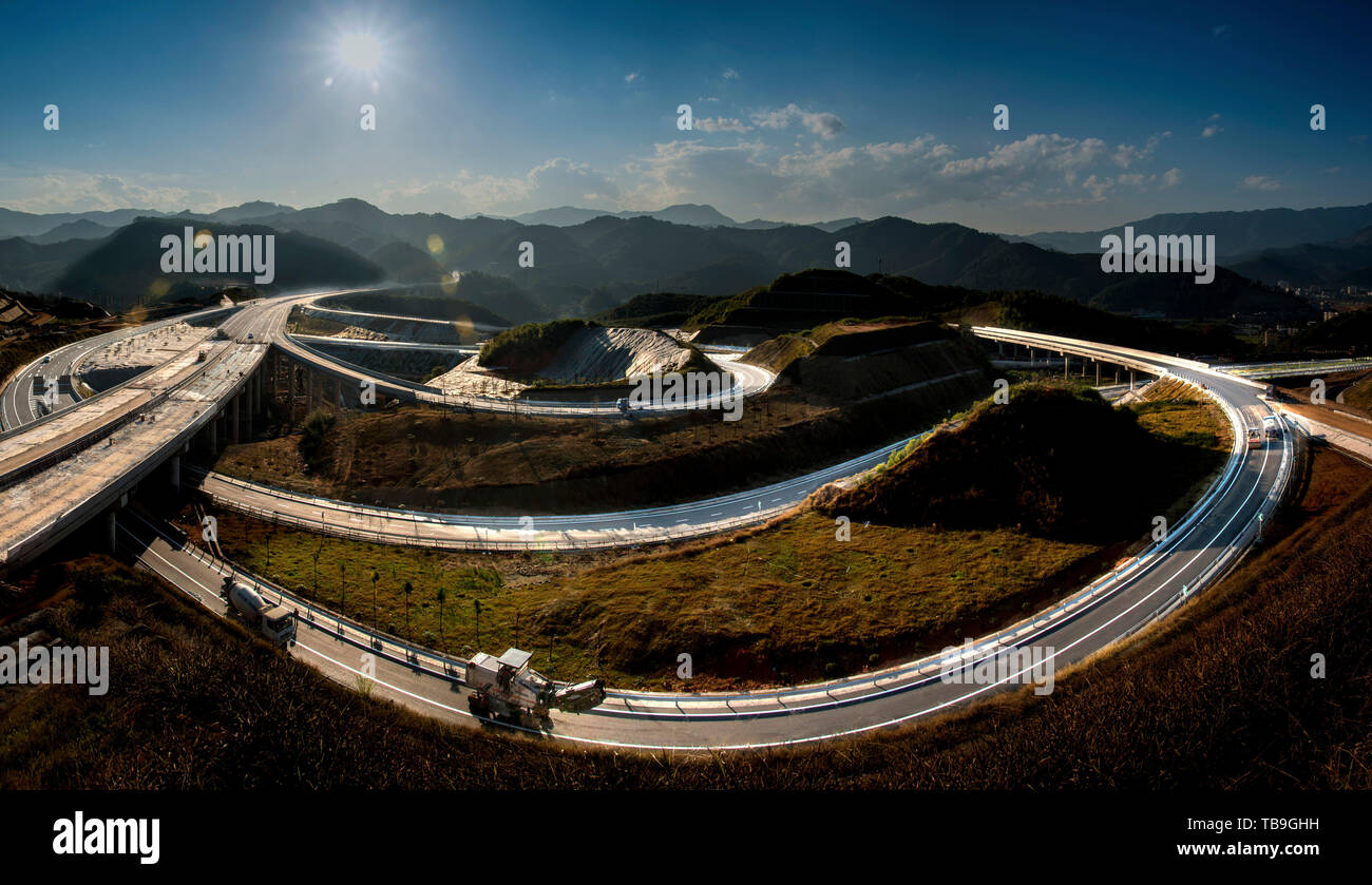 High-speed waltz - taken at Yanshun Expressway in Nanping City, Fujian ...