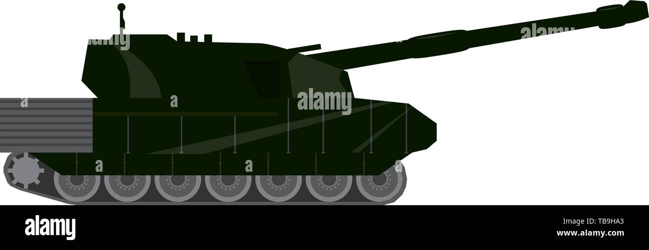 Tank track side view Stock Vector Images - Alamy