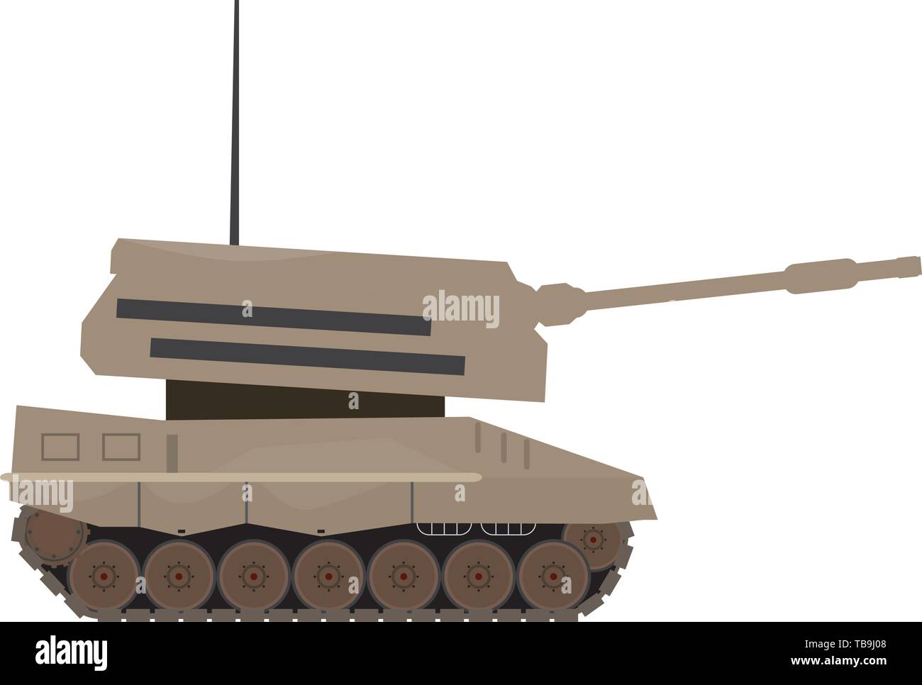 Cannon side view Stock Vector Images - Alamy