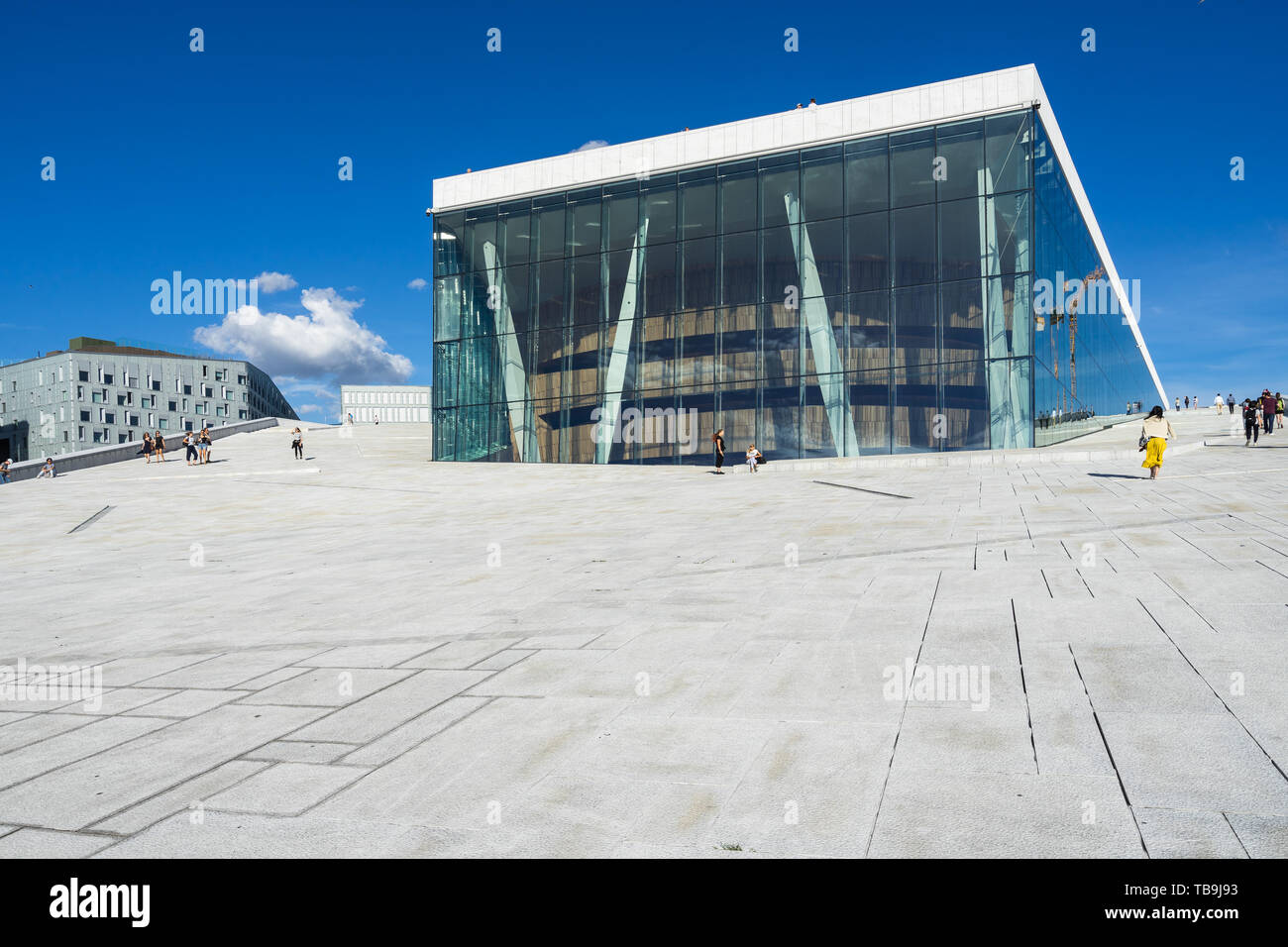 Oslo Opera House is the home of the Norwegian National Opera and Ballet ...
