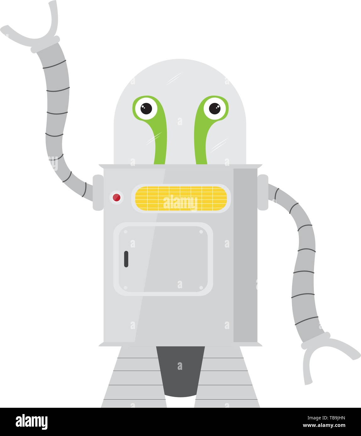 Isolated robot toy for kids - Vector illustration Stock Vector Image ...