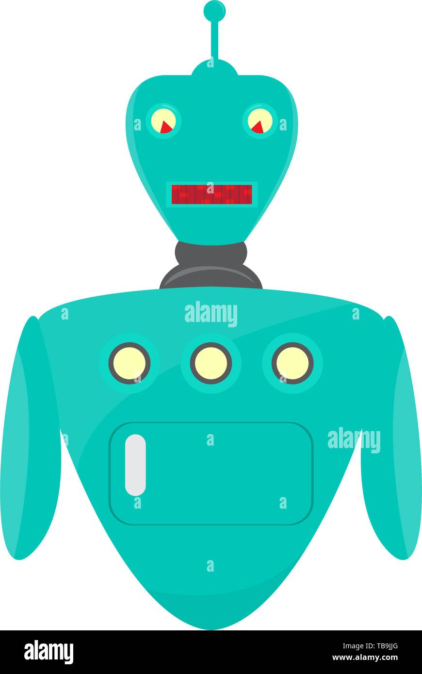 Isolated robot toy for kids - Vector illustration Stock Vector Image ...