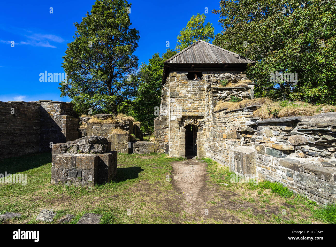 Norwegian ruins hi-res stock photography and images - Alamy