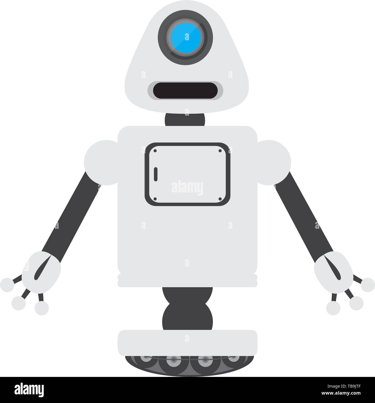 Isolated robot toy for kids - Vector illustration Stock Vector Image ...