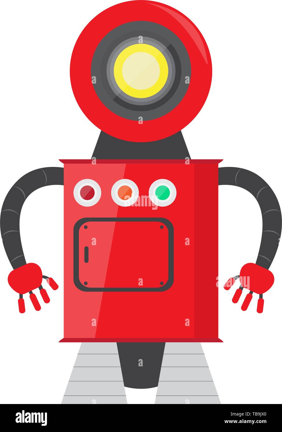 Isolated robot toy for kids - Vector illustration Stock Vector Image ...