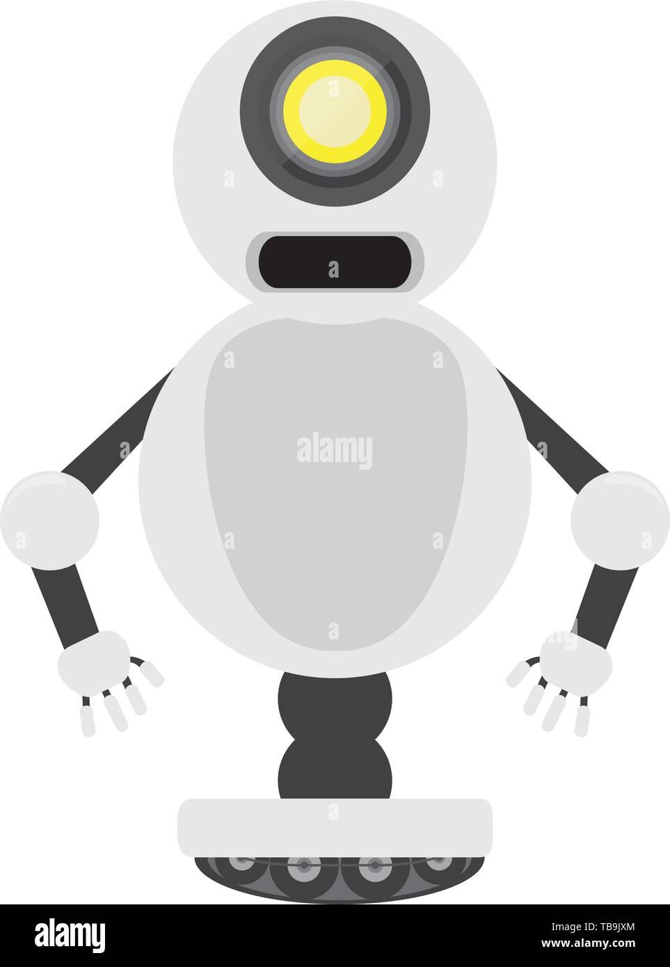 Isolated robot toy for kids - Vector illustration Stock Vector Image ...