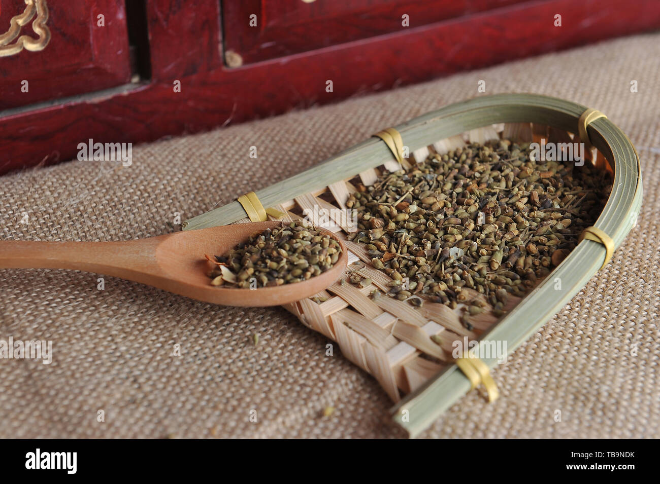 Chinese medicine locust rice Stock Photo - Alamy