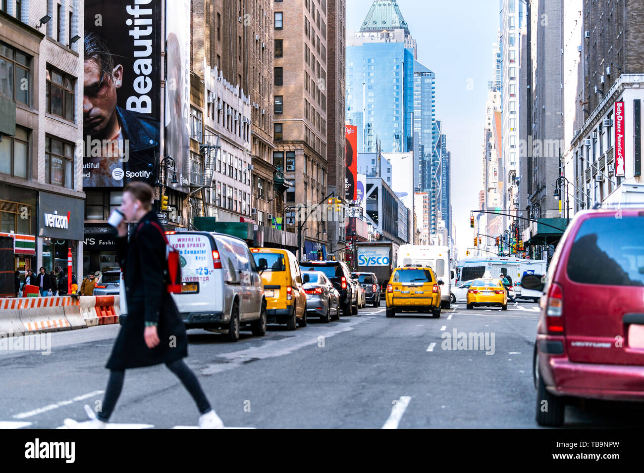 Nyc busy street business people hi-res stock photography and images - Alamy