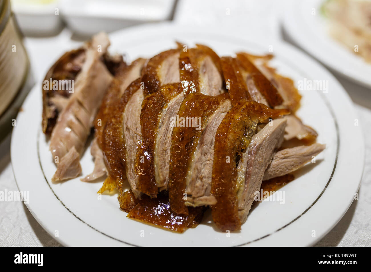Beijing Roast Duck Quanjude Stock Photo - Alamy