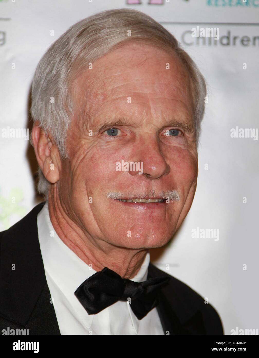Ted Turner 10-20-2009 Photo By Adam Scull/PHOTOlink.net Stock Photo - Alamy