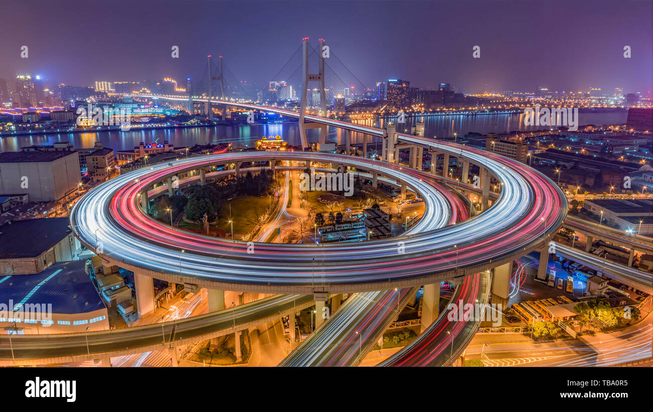 Nanpu bridge hi-res stock photography and images - Alamy