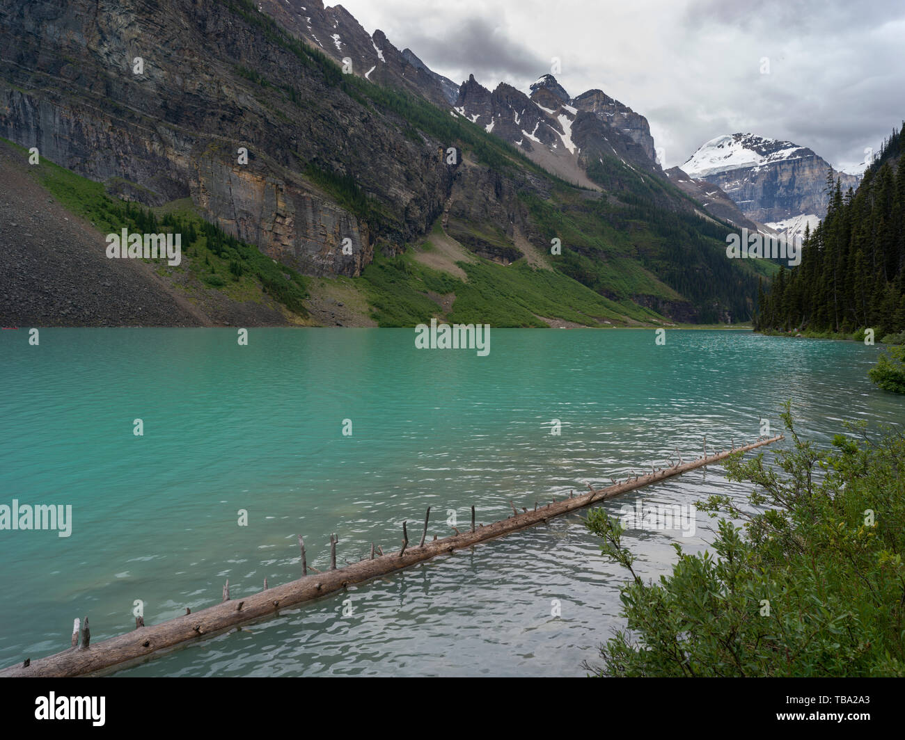 Lake Louise and Rocky Mountains, Banff National Park, Alberta, Canada ...