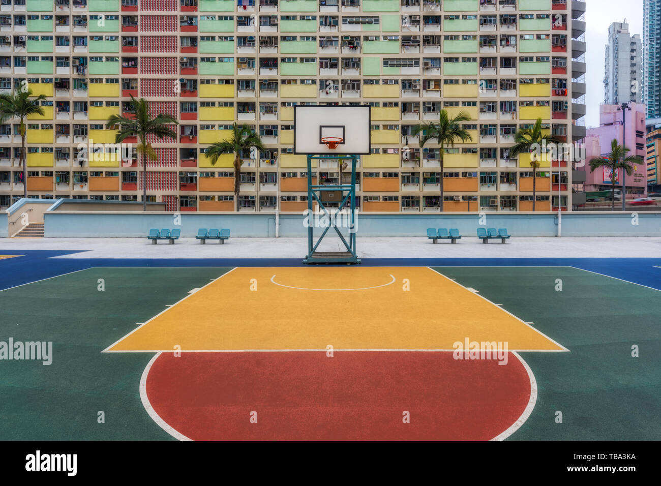 Rooftop tennis court hi-res stock photography and images - Alamy