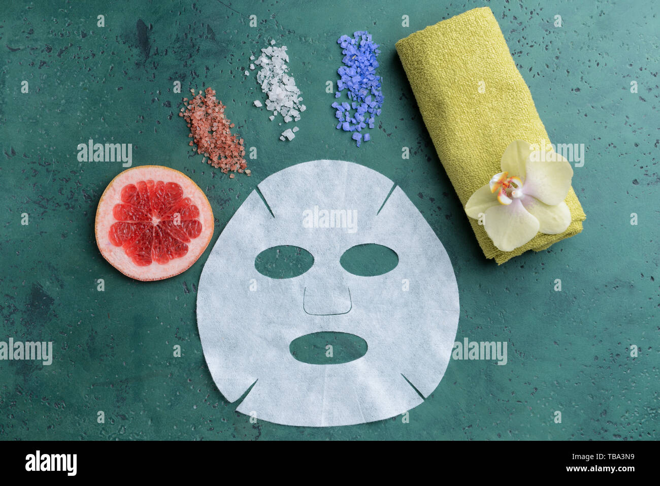 Salt peeling mask hi-res stock photography and images - Alamy
