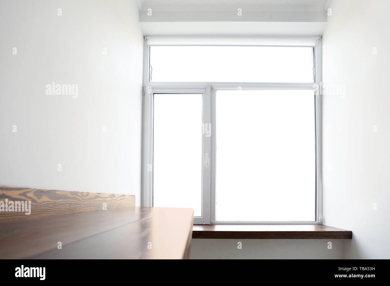 Big window in flat Stock Photo - Alamy
