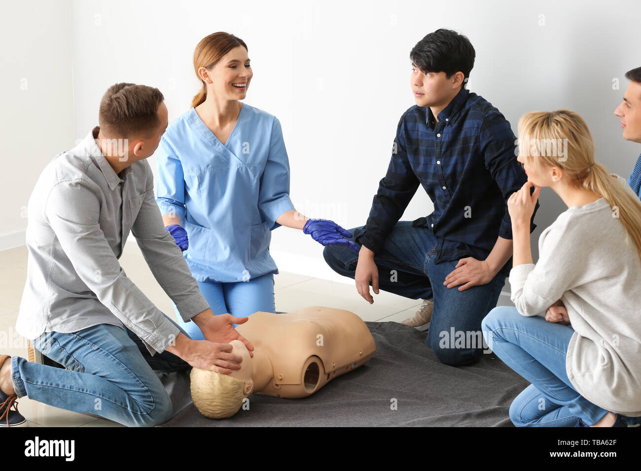 Adult cpr manikin hi-res stock photography and images - Alamy