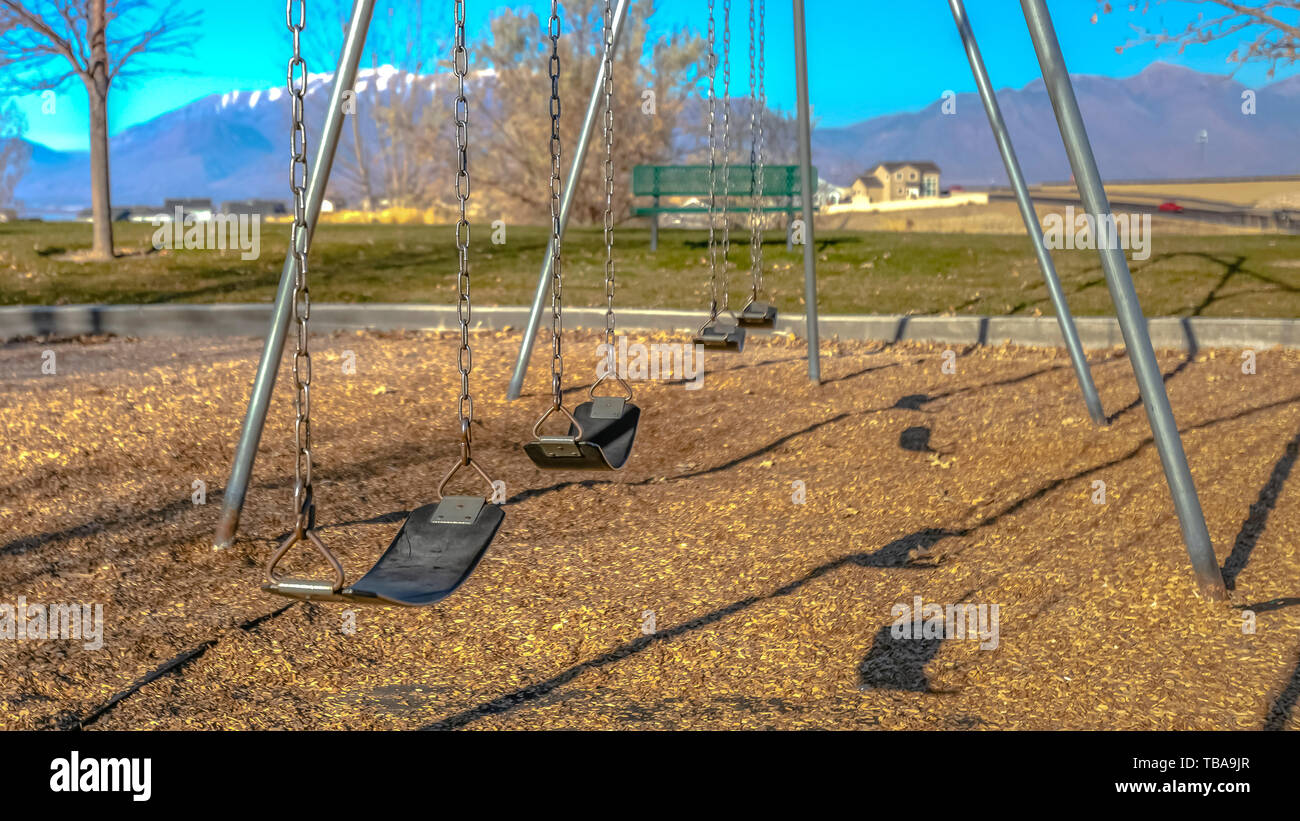Swings shadows hi-res stock photography and images - Alamy