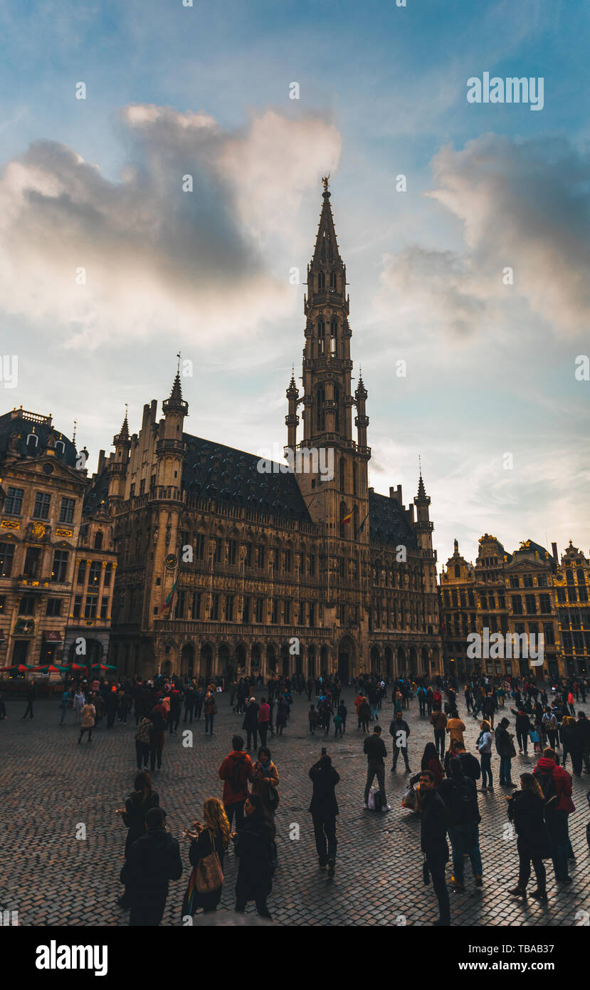 Belgian sunset hi-res stock photography and images - Alamy